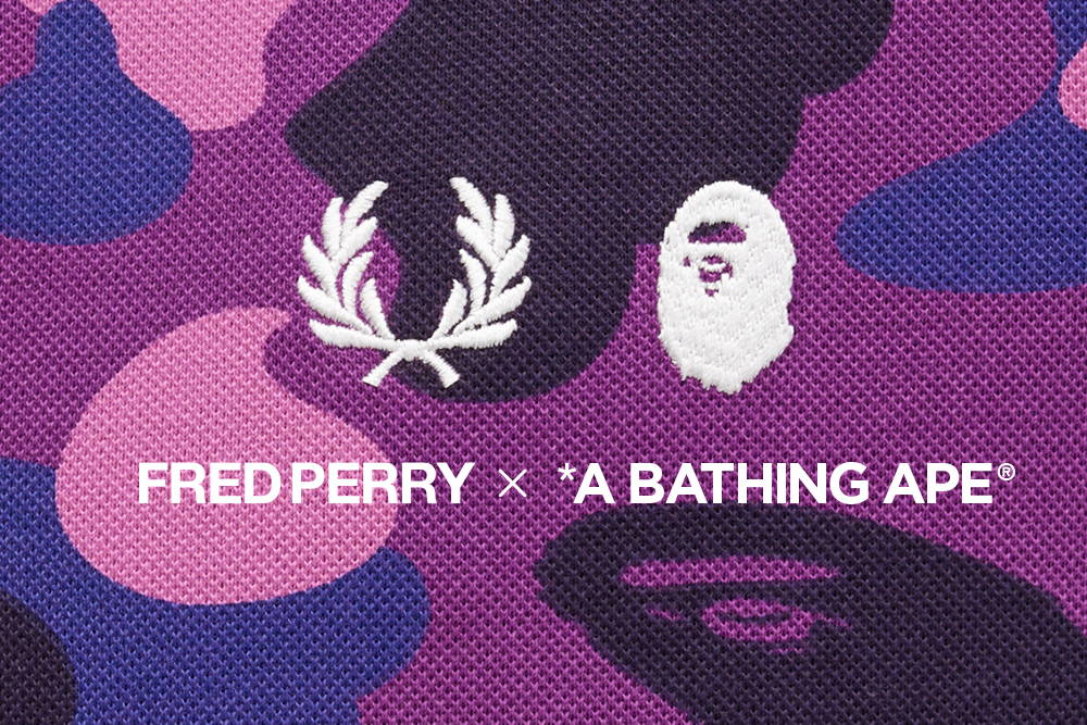 FRED PERRY x A BATHING APE® | bape.com