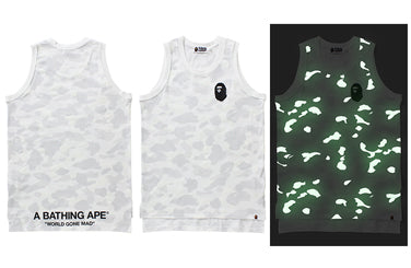 CITY CAMO LONG LENGTH SIDE SLIT TANK TOP | bape.com