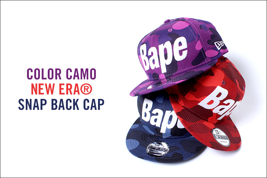COLOR CAMO NEW ERA® SNAP BACK CAP | bape.com