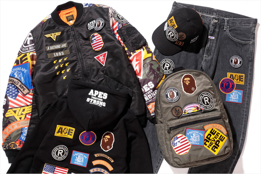BAPE® PATCHED COLLECTION | bape.com