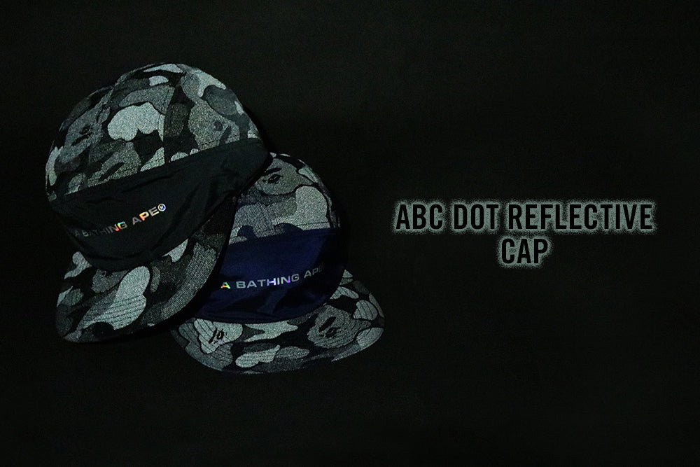 ABC DOT REFLECTIVE CAP | bape.com