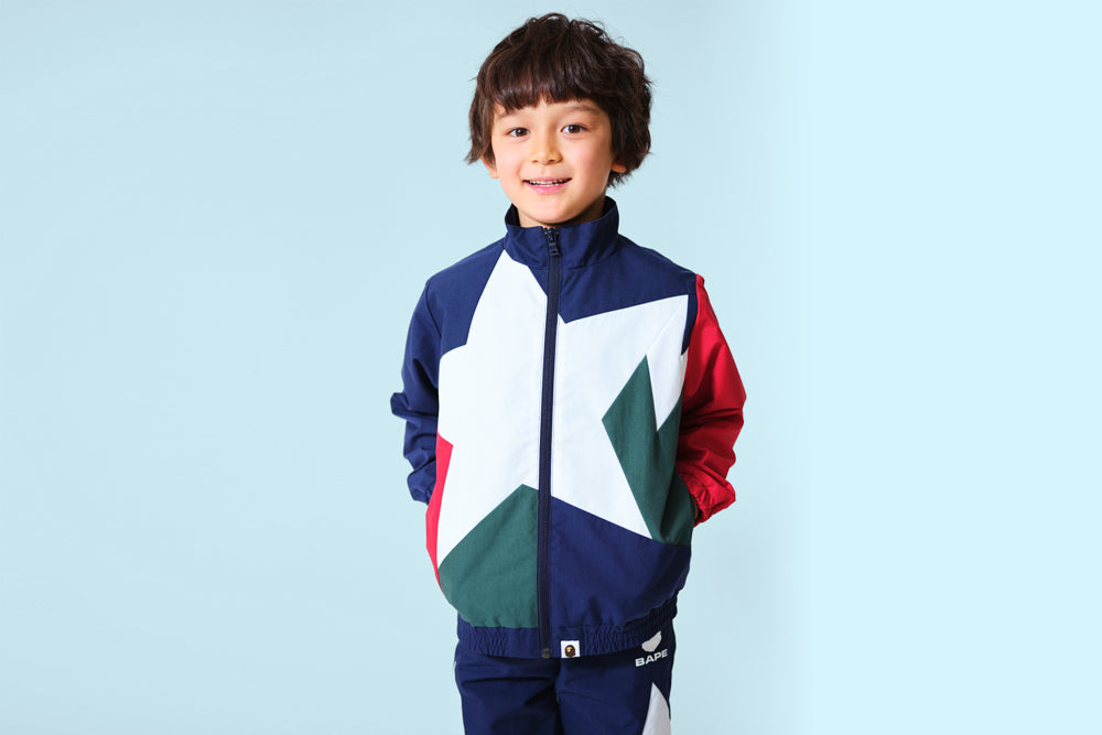 BAPE KIDS® STA COLOR BLOCK ITEMS | bape.com