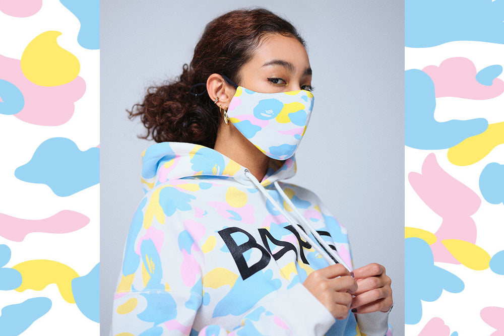 NEW MULTI CAMO OVERSIZED PULLOVER HOODIE | bape.com
