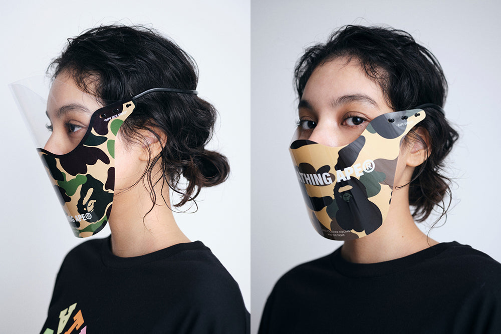 BAPE® FACE SHIELD & CUSTOM PARTS | bape.com