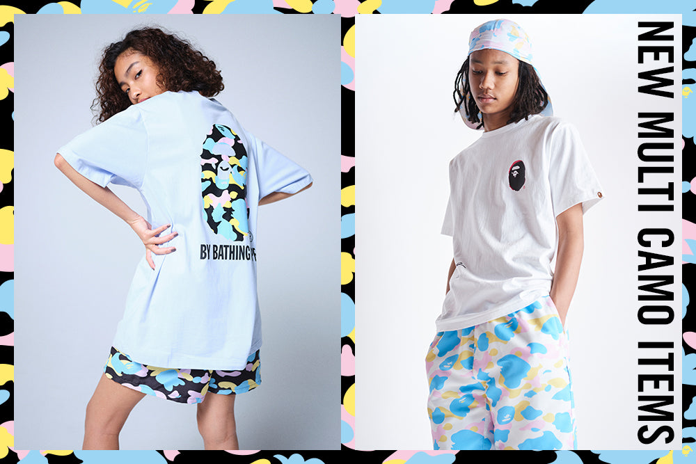 NEW MULTI CAMO ITEMS | bape.com