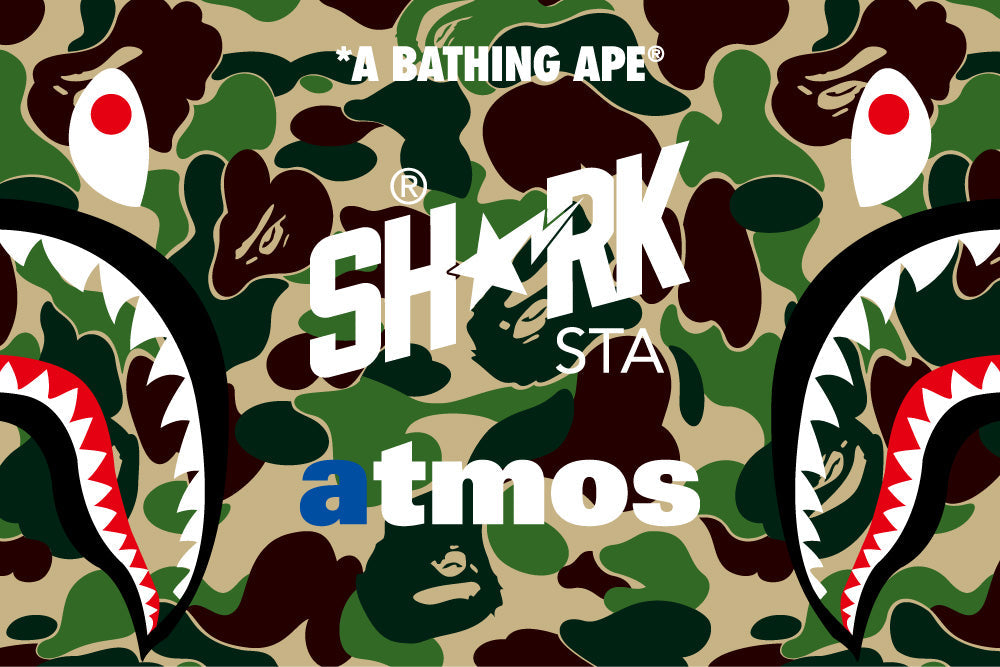 BAPE®︎ SHARK STAがatmosで取り扱い開始 | bape.com
