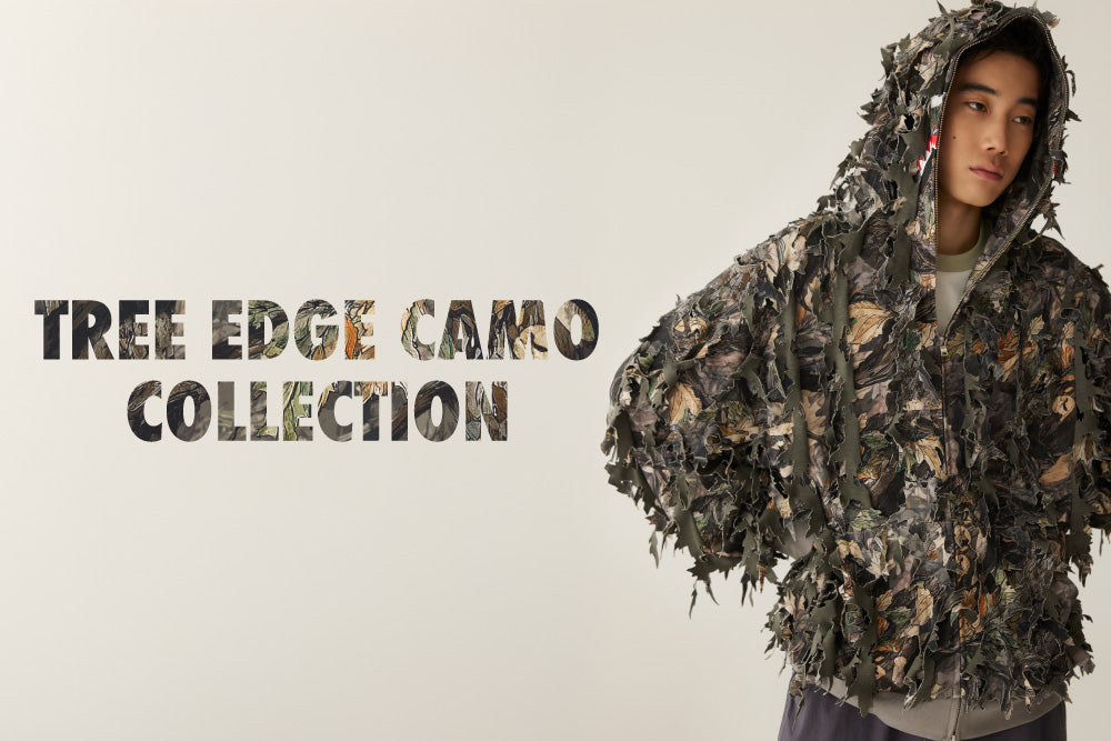 BAPE®︎の新パターン「TREE EDGE CAMO」登場 | bape.com