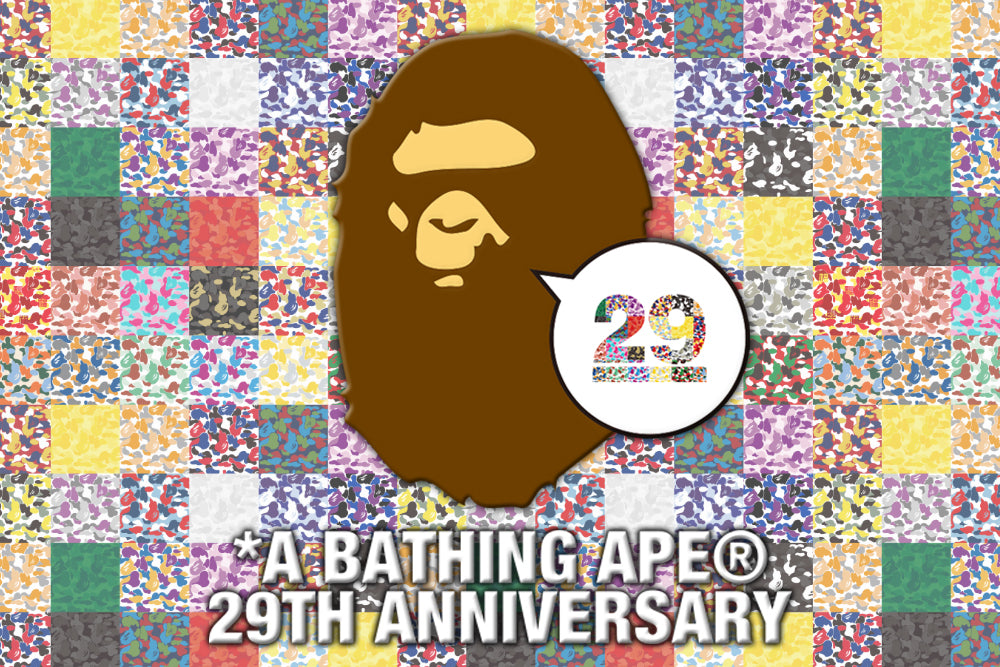 A BATHING APE® 29周年 | bape.com