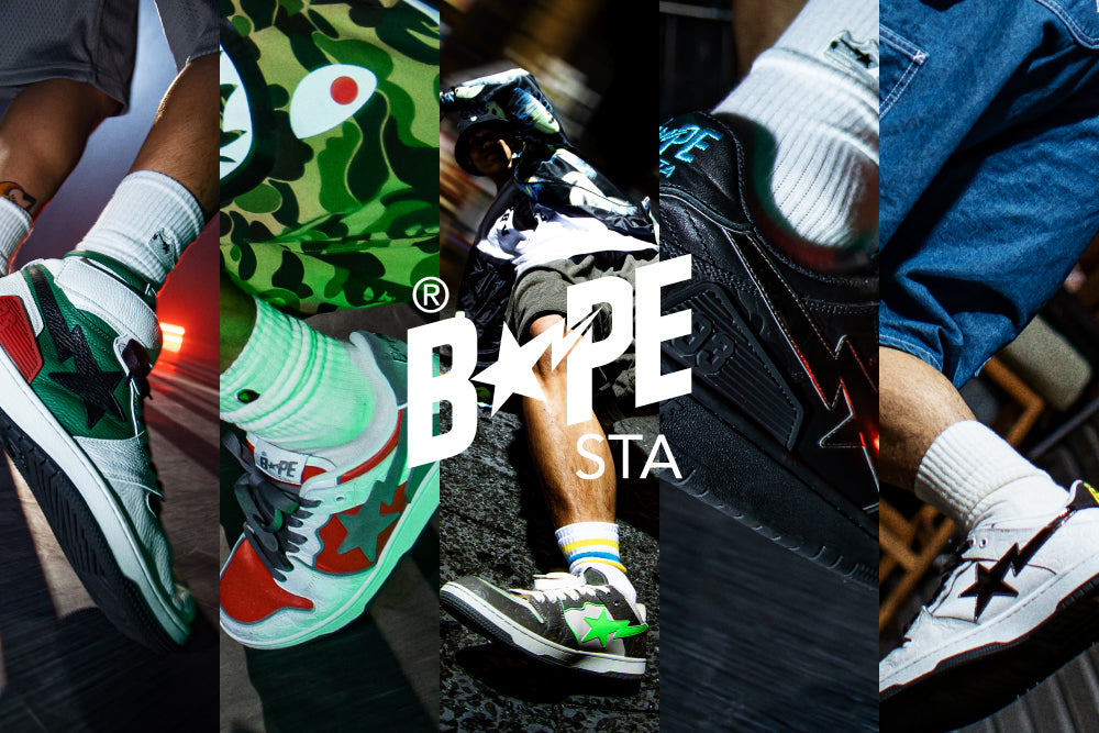 BAPE® BLOCK STA HI & BAPE® SK8 STA | bape.com