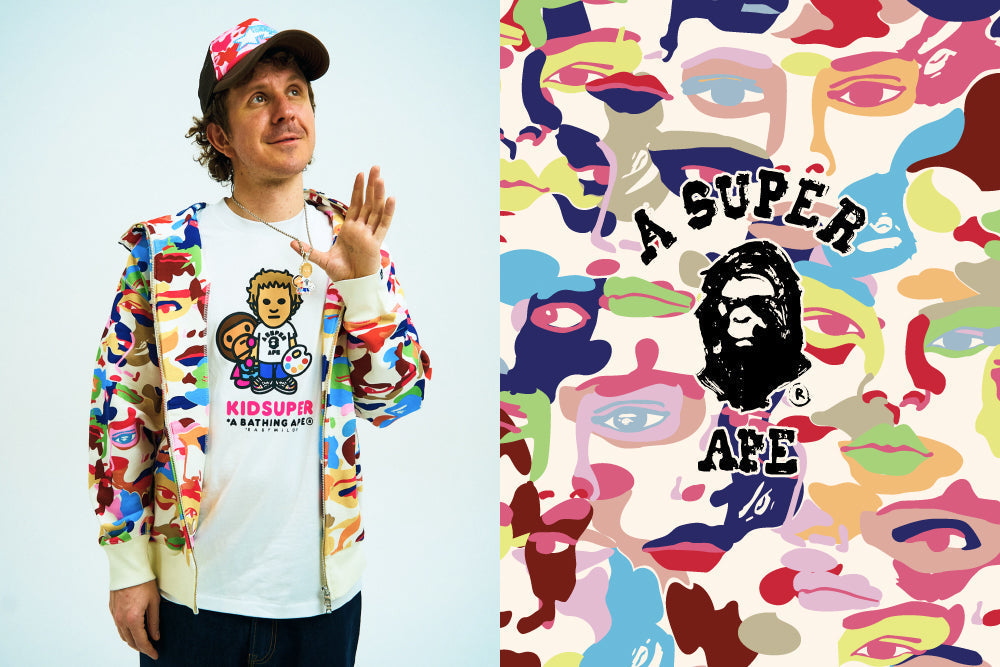 A BATHING APE®︎×KidSuper | bape.com
