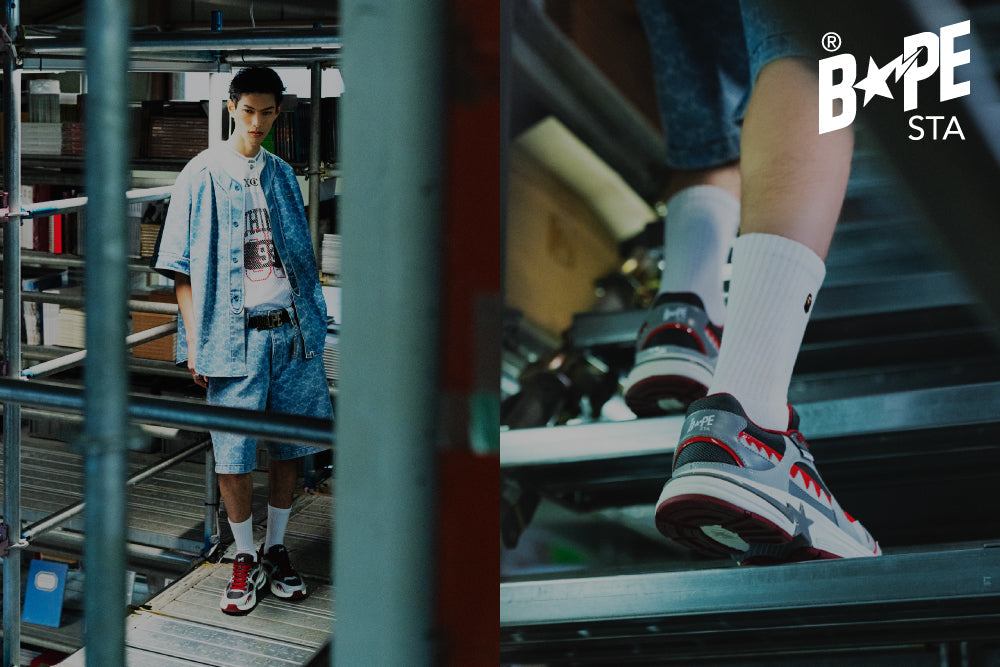 BAPE®︎ SHARK STAに鮮やかな新色が登場 | bape.com