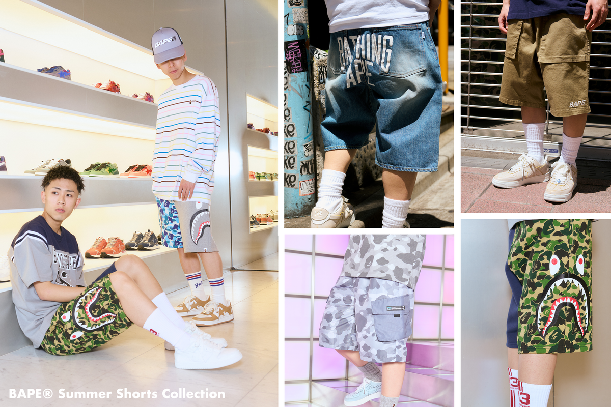 BAPE®︎ Summer Shorts Collection | bape.com