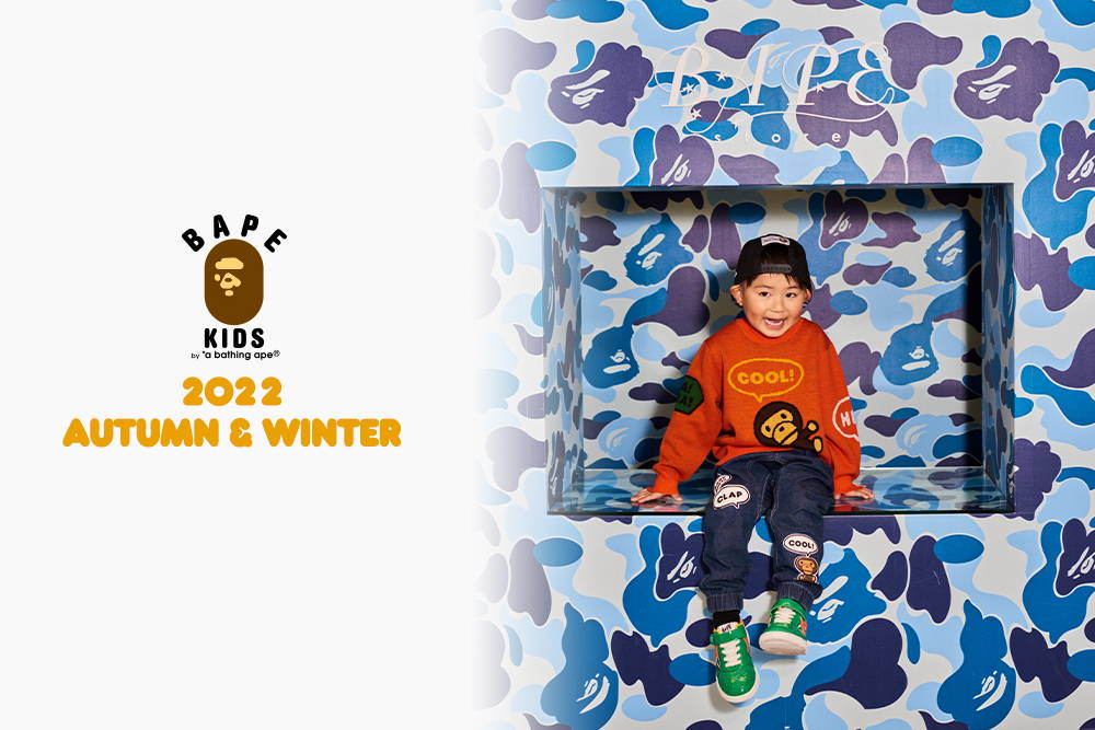 BAPE KIDS® 2022 AUTUMN & WINTER LOOKBOOK | bape.com