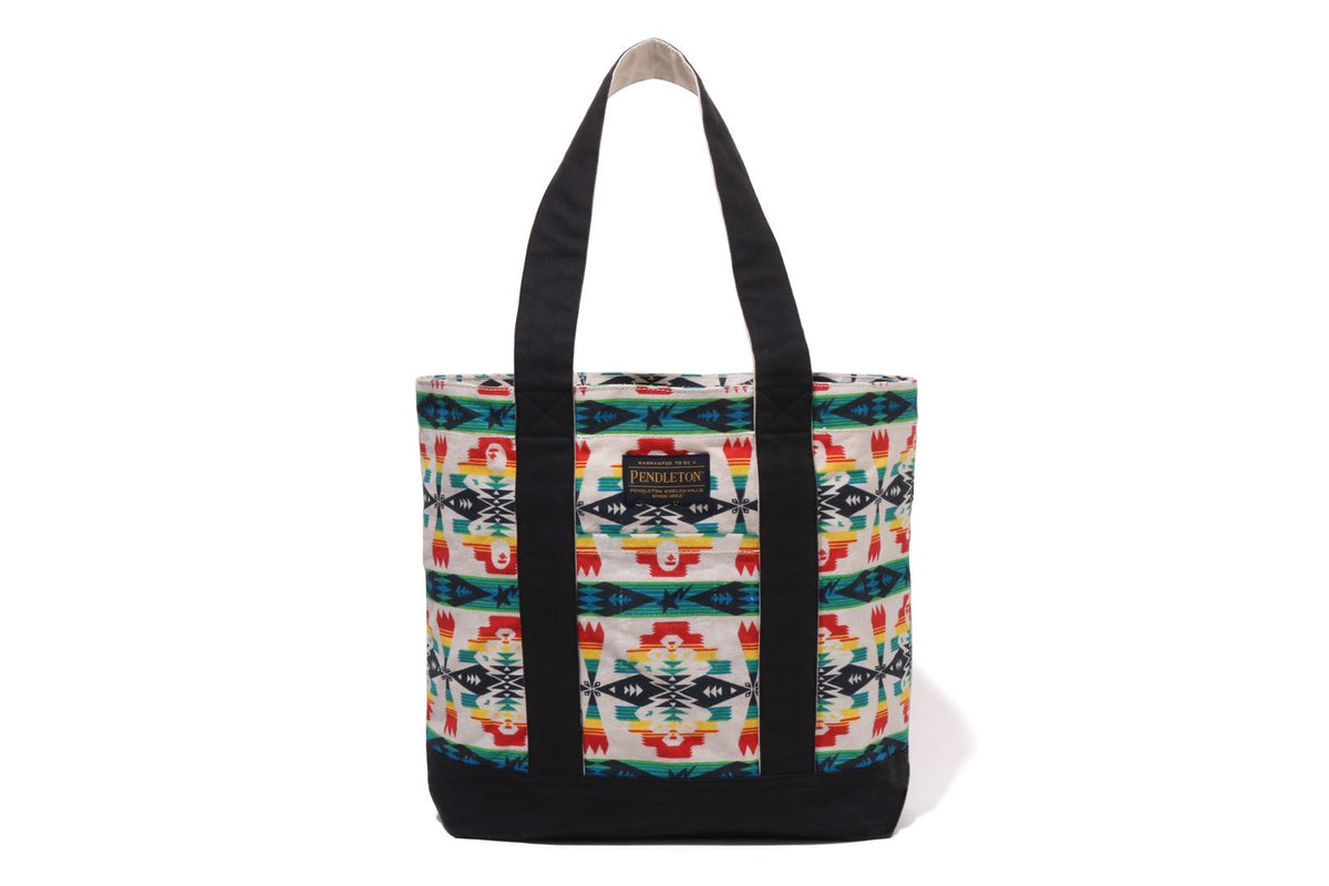 BAPE X PENDLETON 】TOTE BAG L | bape.com