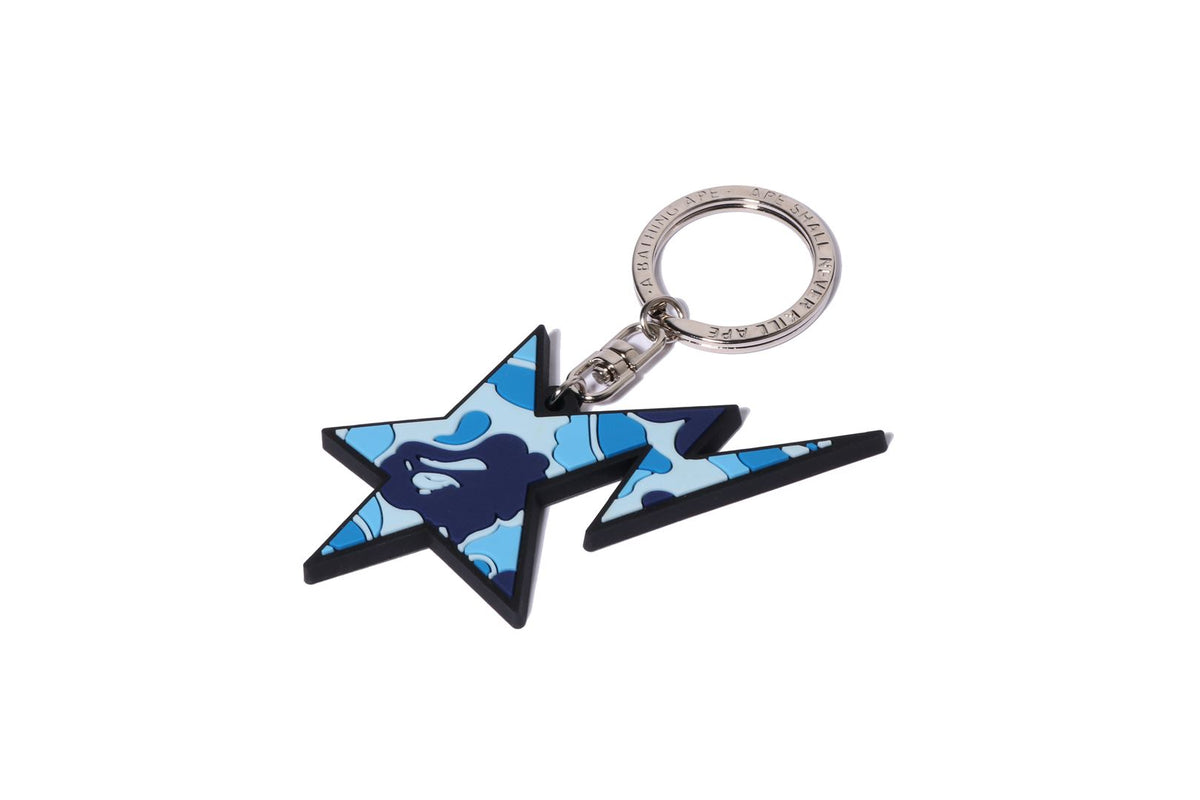 ABC CAMO STA RUBBER KEYCHAIN | bape.com