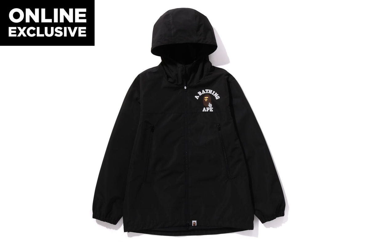 GO APE POINTER COLLEGE HOODIE JACKET | bape.com