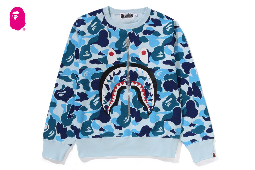 ABC CAMO SHARK CREWNECK SWEATSHIRT | bape.com ABC CAMO SHARK CREWNECK SWEATSHIRT | bape.com
