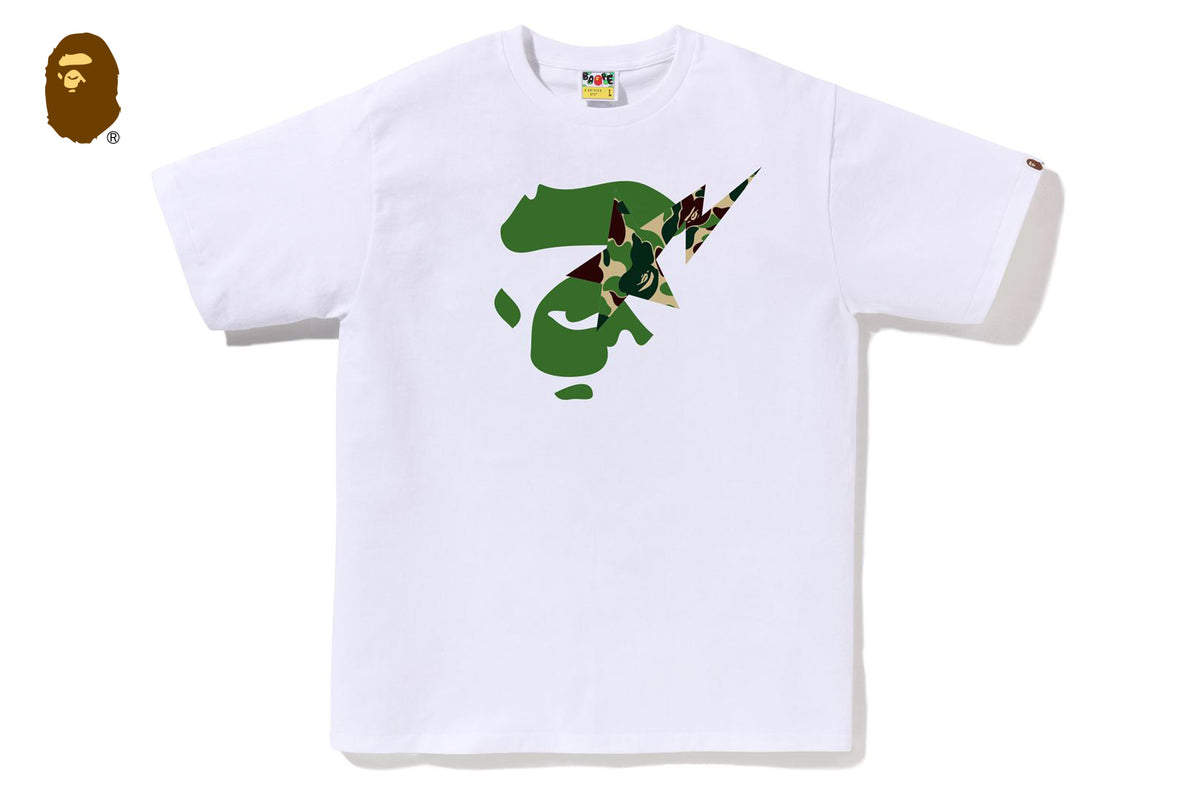 ABC CAMO APE FACE STA TEE | bape.com