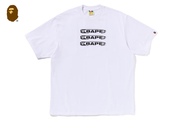 BAPE PIN LOGO RELAXED FIT TEE | bape.com BAPE PIN LOGO RELAXED FIT TEE | bape.com