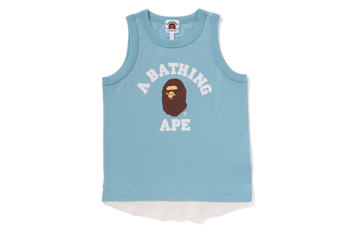 COLLEGE LAYERED TANK TOP | bape.com