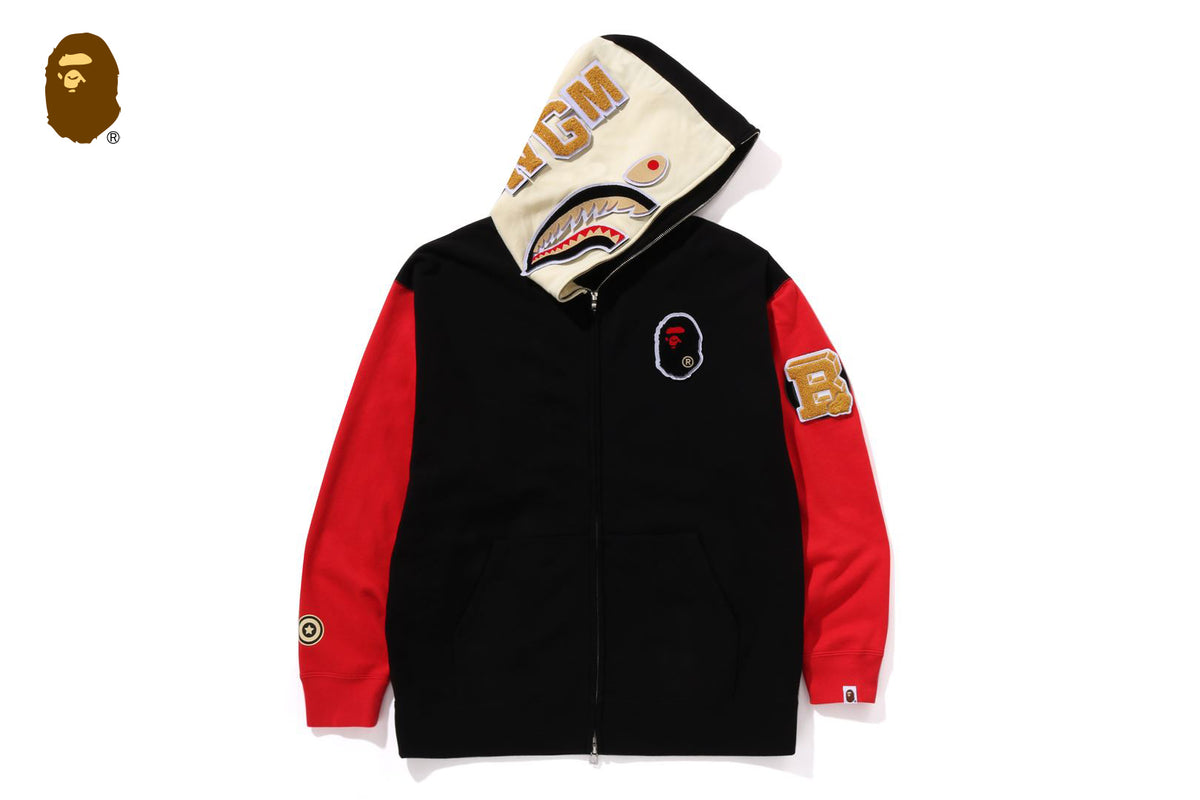 SHARK FULL ZIP HOODIE CHINA | bape.com