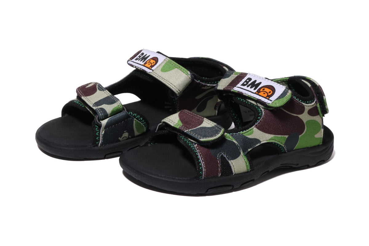 ABC CAMO BABY MILO SANDALS | bape.com