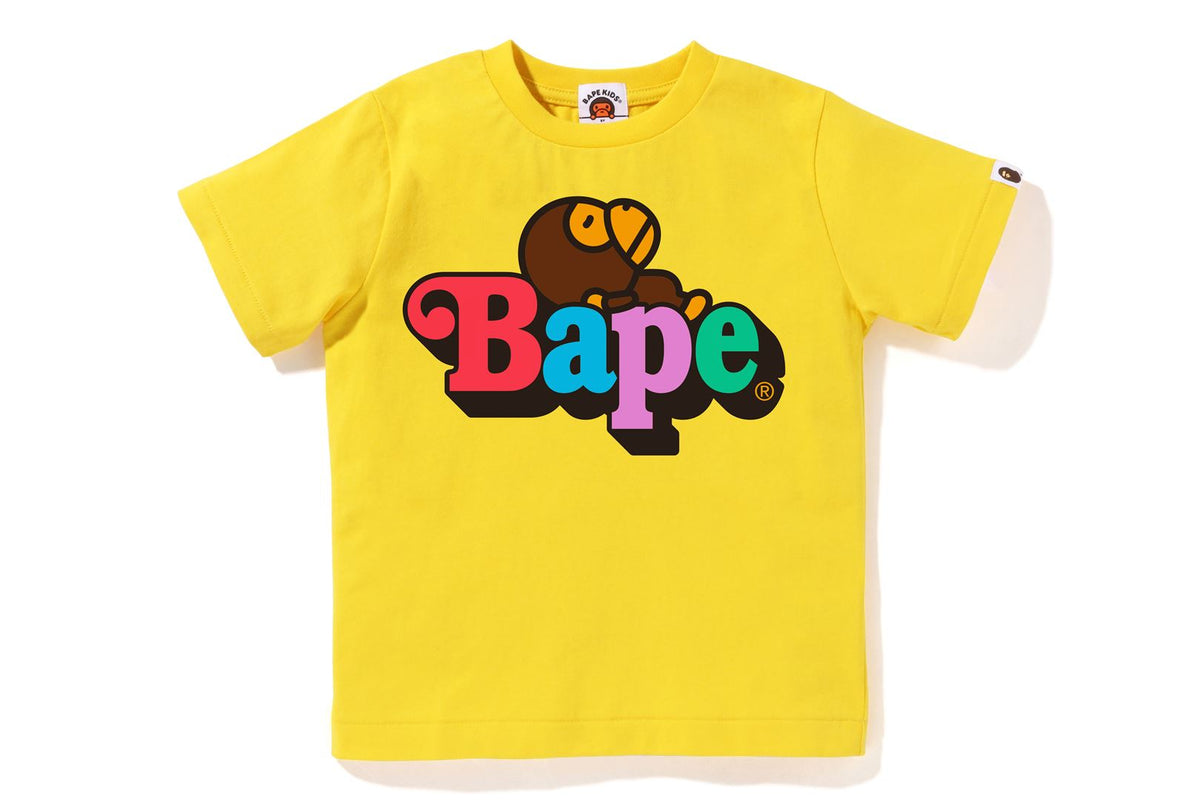 COLORS MILO ON BAPE TEE | bape.com