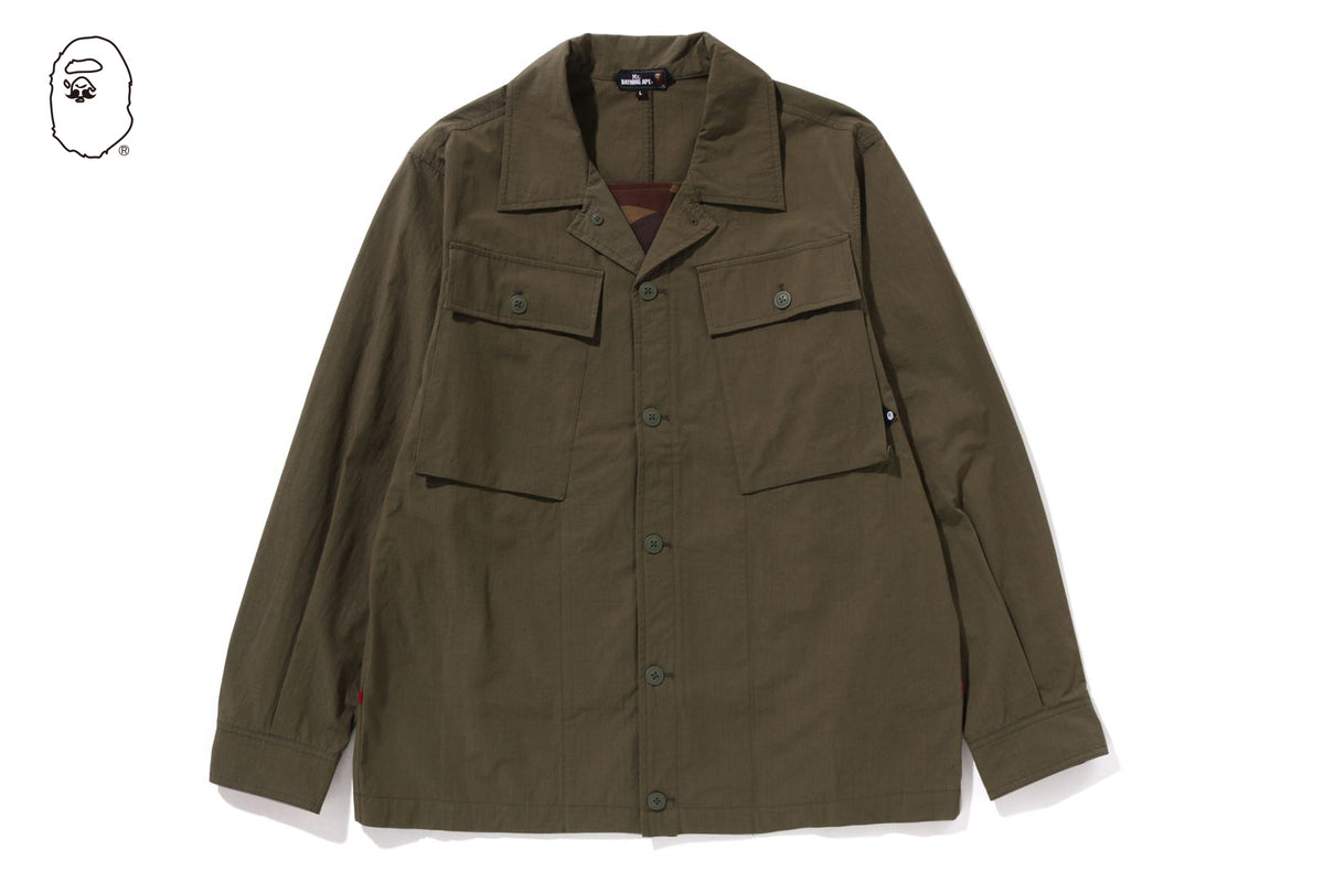 MILITARY HEAVY SHIRT | bape.com
