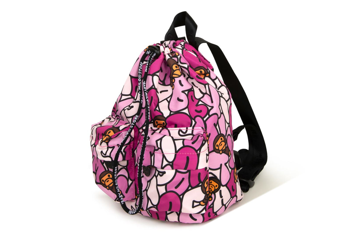 BUBBLE CAMO BUCKET BACKPACK | bape.com