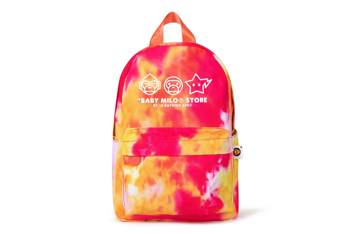 BABY MILO TIE DYE BACKPACK | bape.com